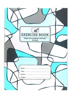 Psi A5 Single Line Exercise Notebook, 100 Pages Blue UAE | Dubai, Abu Dhabi