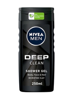 Nivea Deep Clean Microfine Clay Shower Gel 250ml Egypt | Cairo, Giza