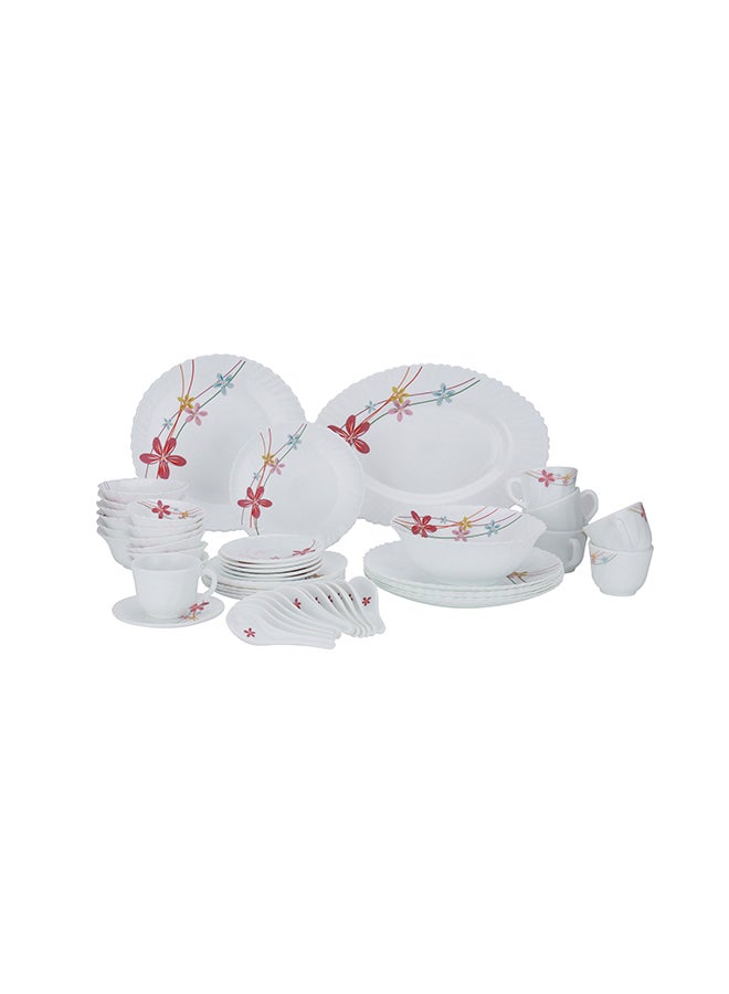 Royalford 50 Pcs Opalware Dinner Set, RF10200 | Assorted Design ...