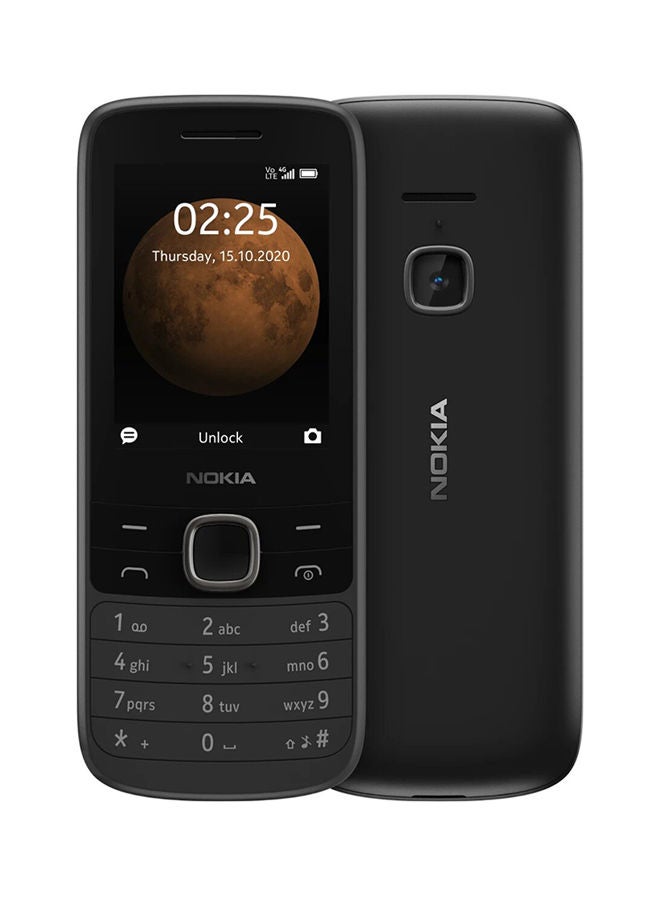NOKIA 225 Dual SIM Black 128MB 4G LTE - Middle East Version | Best ...