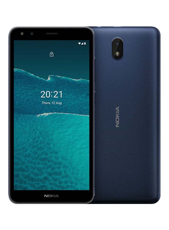 NOKIA C1 2nd Edition Blue Dual Sim 1GB Ram 16GB 3G | Best Price Egypt ...