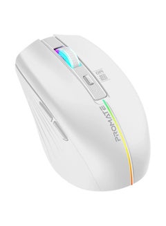 PROMATE Wireless Mouse With 7 RGB Modes And 3 Adjustable DPI Level ...