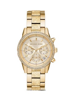 Michael Kors Women's Chronograph Round Shape Stainless Steel Wrist ...