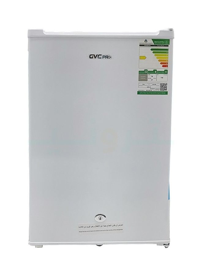gvc pro Single Door Refrigerator 76 L GVRF-120 White White | Best Price ...