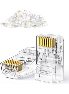 Ugreen RJ45 Connector Cat6 50 Pack RJ45 Non-Passthrough Plug Ethernet ...