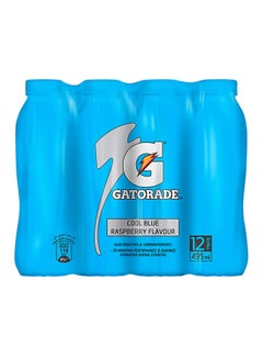 Gatorade Sports Drink Cool Blue Raspberry 495ml Pack of 12 UAE | Dubai ...