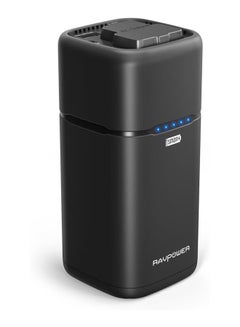 RAVPOWER 10000 mAh Magnetic Wireless Power Bank Black | Best Price KSA ...