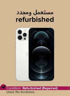 Apple Refurbished- iPhone 12 Pro With FaceTime 256GB Silver 5G ...