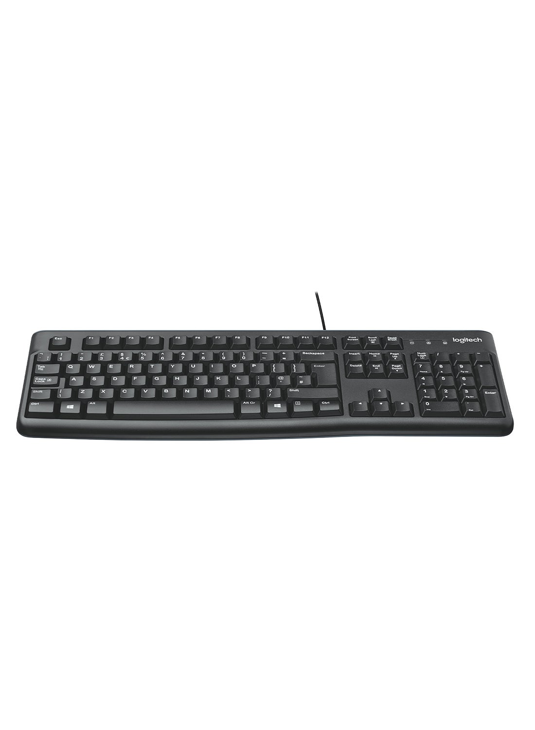 Logitech K120 Wired Business Keyboard For Windows Or Linux, Usb Plug ...