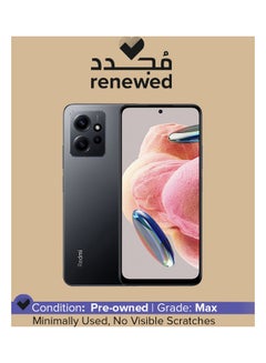 Xiaomi Renewed - Redmi Note 12 Dual SIM Onyx Gray 4GB RAM 128GB 4G KSA ...