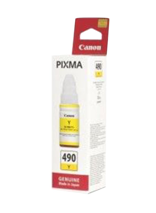 Canon Gi-490 Ink Bottle Yellow | Best Price KSA | Riyadh, Jeddah