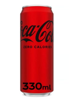 Coca-Cola Zero Calories Soft Drink Can 330ml UAE | Dubai, Abu Dhabi