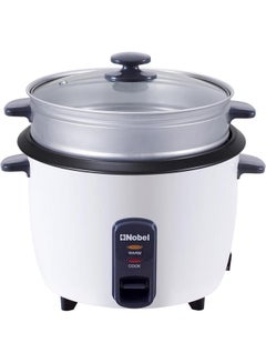 Nobel Rice Cooker With Thermal Fuse & Tempered Glass Lid, Automatic ...