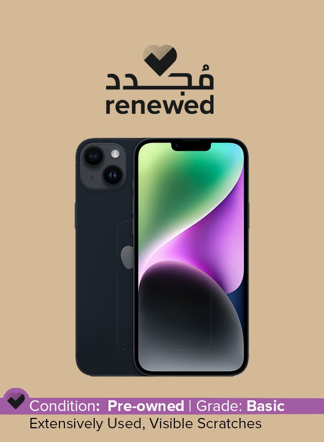 Apple Renewed - iPhone 14 256GB Midnight 5G With FaceTime | Best Price ...