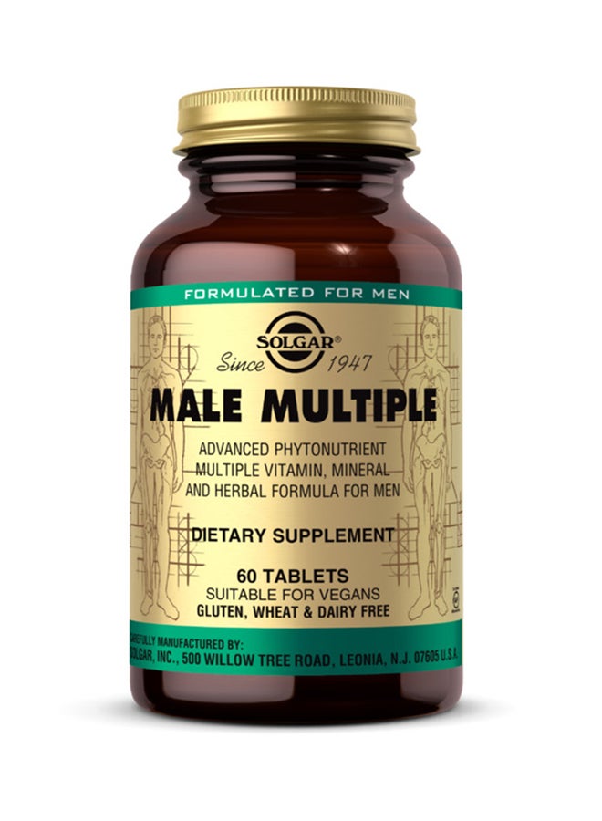 Solgar Male Multiple - 60 Tablets | Best Price UAE | Dubai, Abu Dhabi