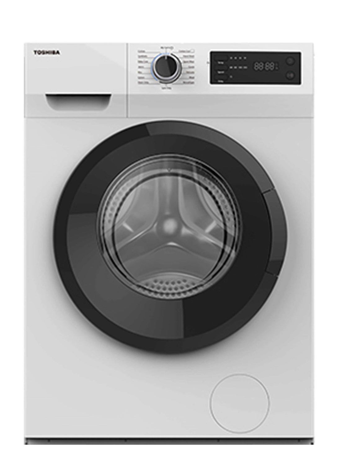 Toshiba 7 Kg Front Load Washing Machine, 1200 RPM With ECO Cold Wash ...