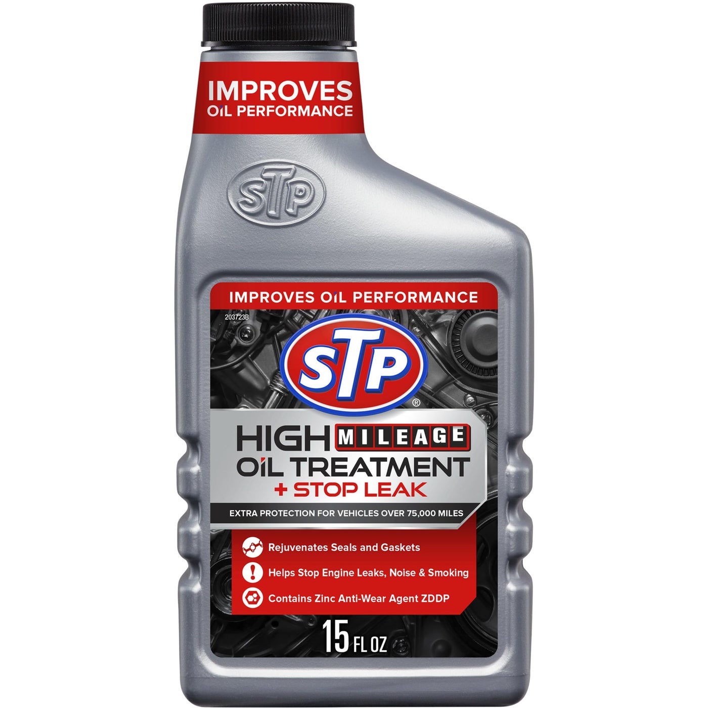 STP High Mileage Oil Treatment + Stop Leak - 15 FL OZ price in Dubai ...