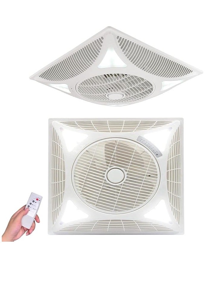 MODI 60x60 Energy Saving Ceiling Fan with LED Light and Remote Control ...