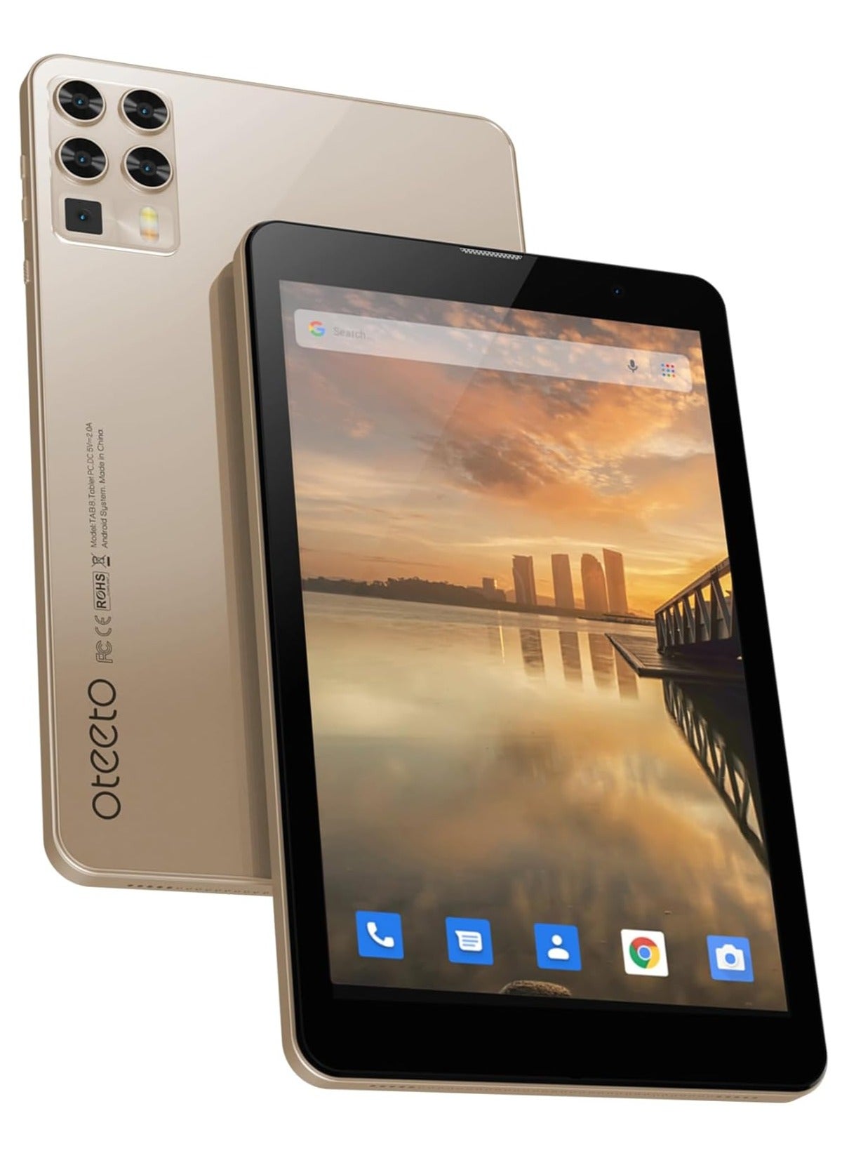 Oteeto Tab 8 8-inch screen equipped with 8 RAM and 265 GB ROM 5000 mAh ...
