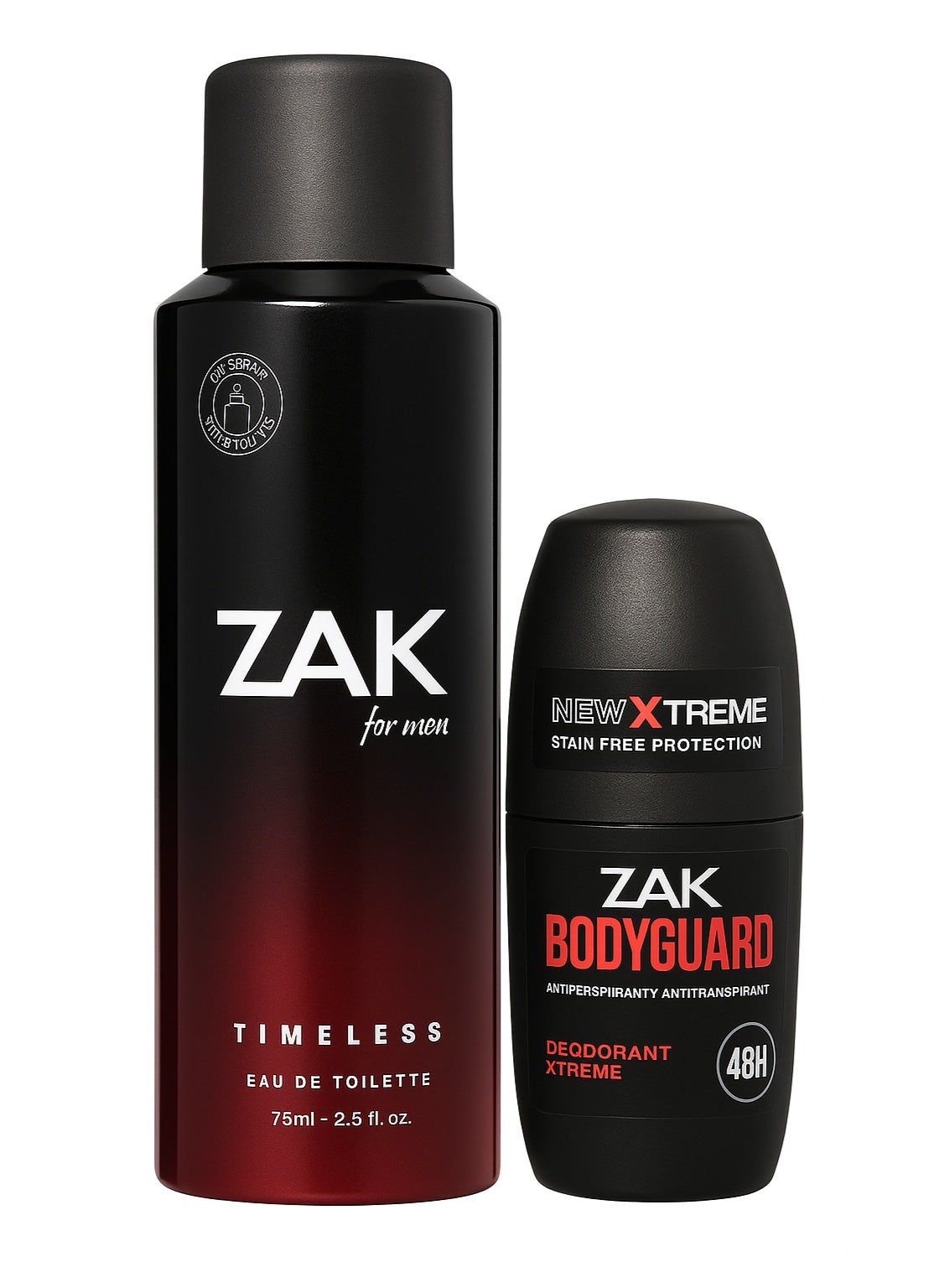 ZAK Timeless Eau de Toilette Spray for Him 175 ml + Bodyguard Extreme ...