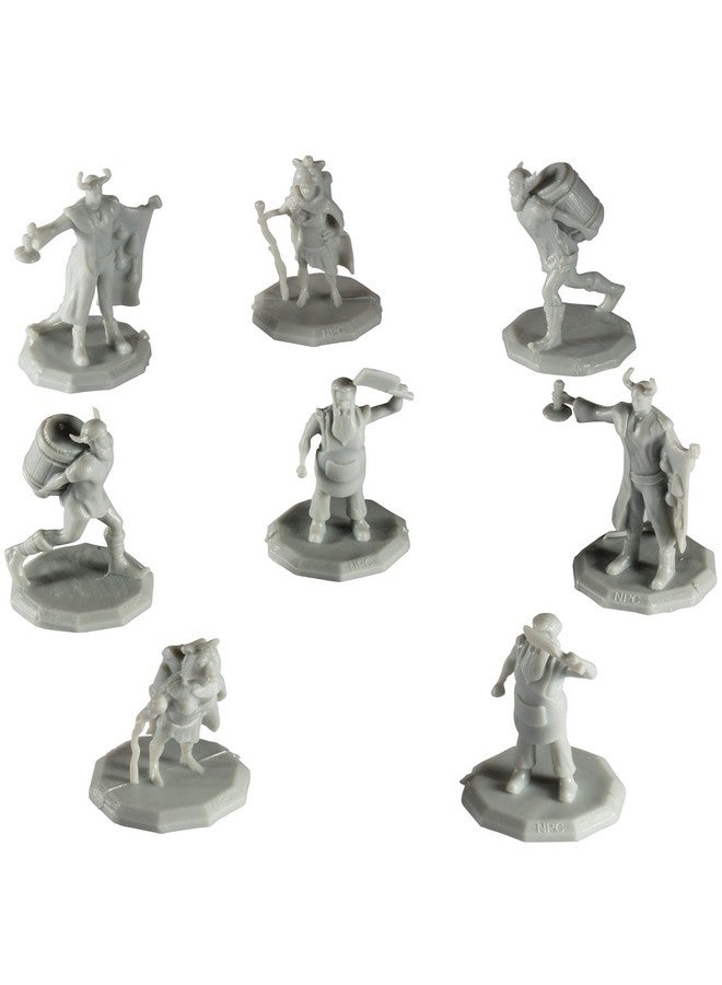 Monster Protectors Monster Townsfolk Mini Fantasy Figures 8Pc Merchant ...