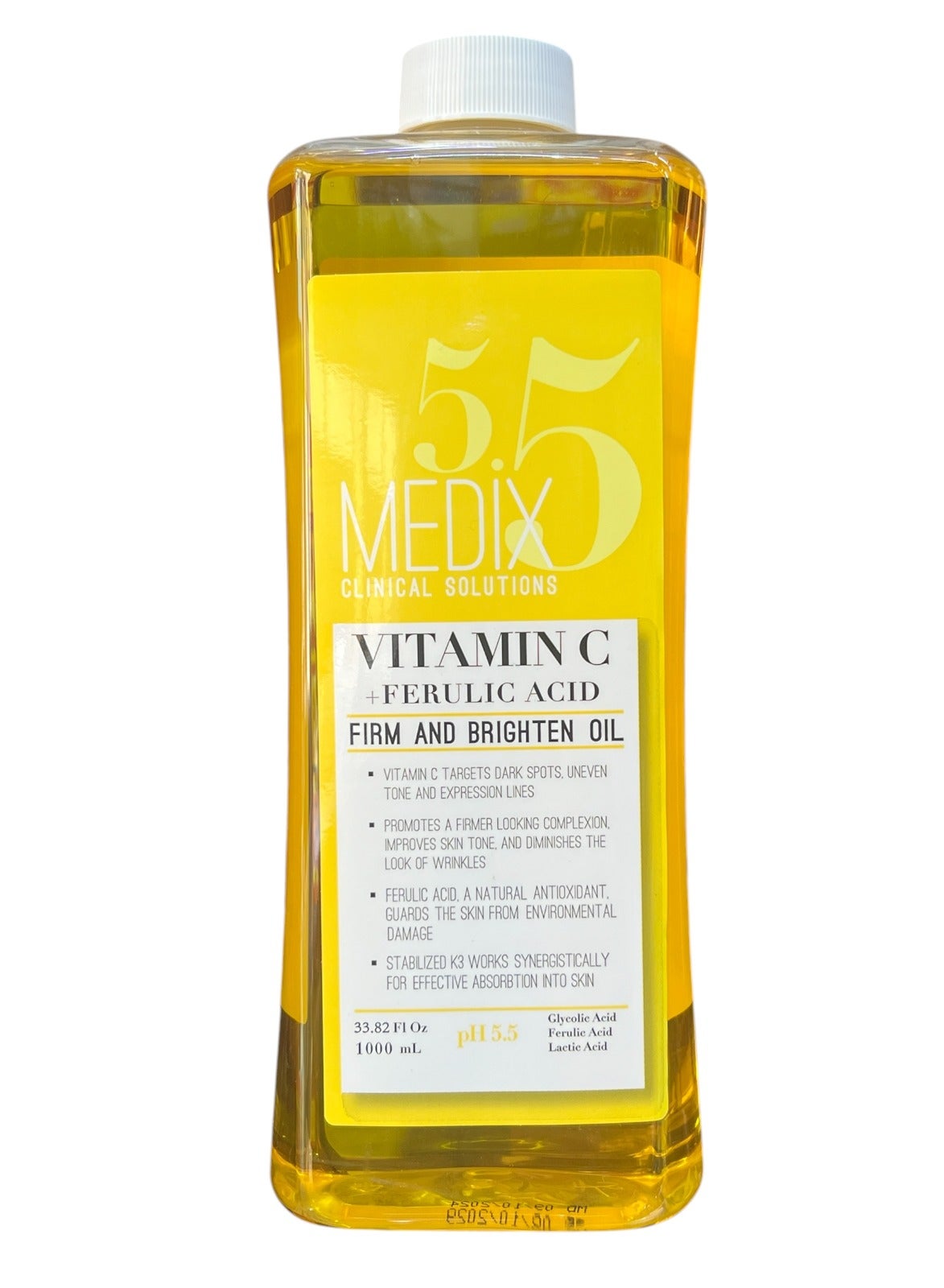 Medix 5.5 Vitamin C and Ferulic Acid Firming and Brightening oil 1000ml price in Dubai, UAE ...