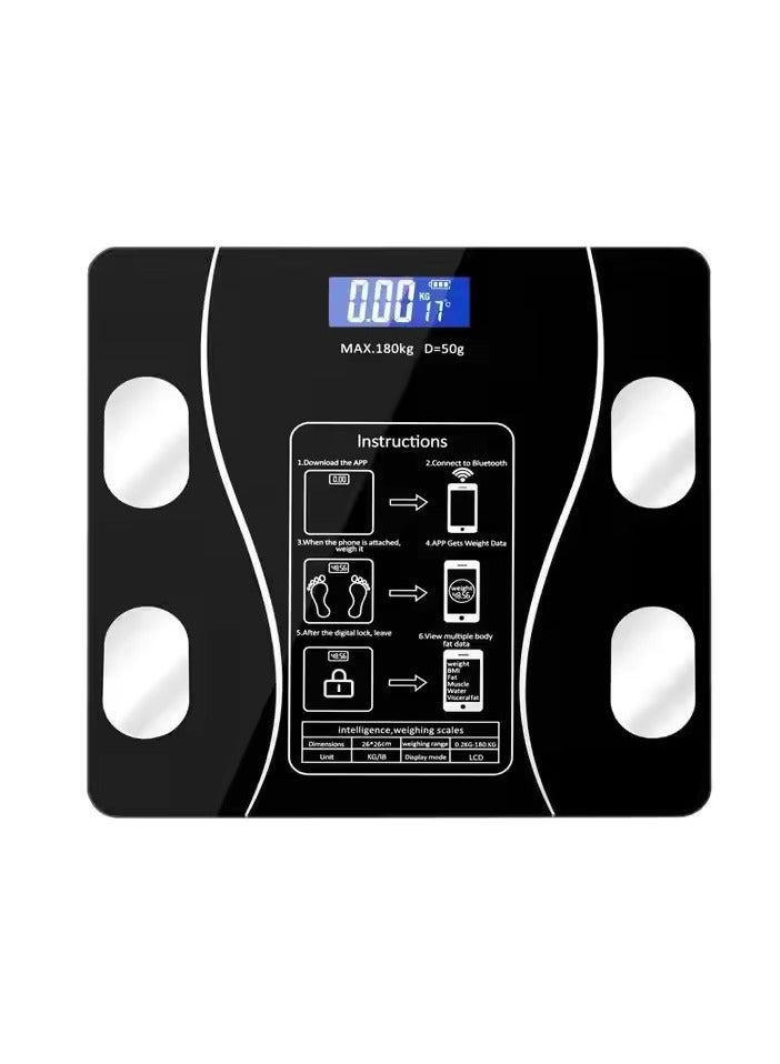VIO Bluetooth Body Fat Digital Weight Scale 180kg Smart BMI Function ...