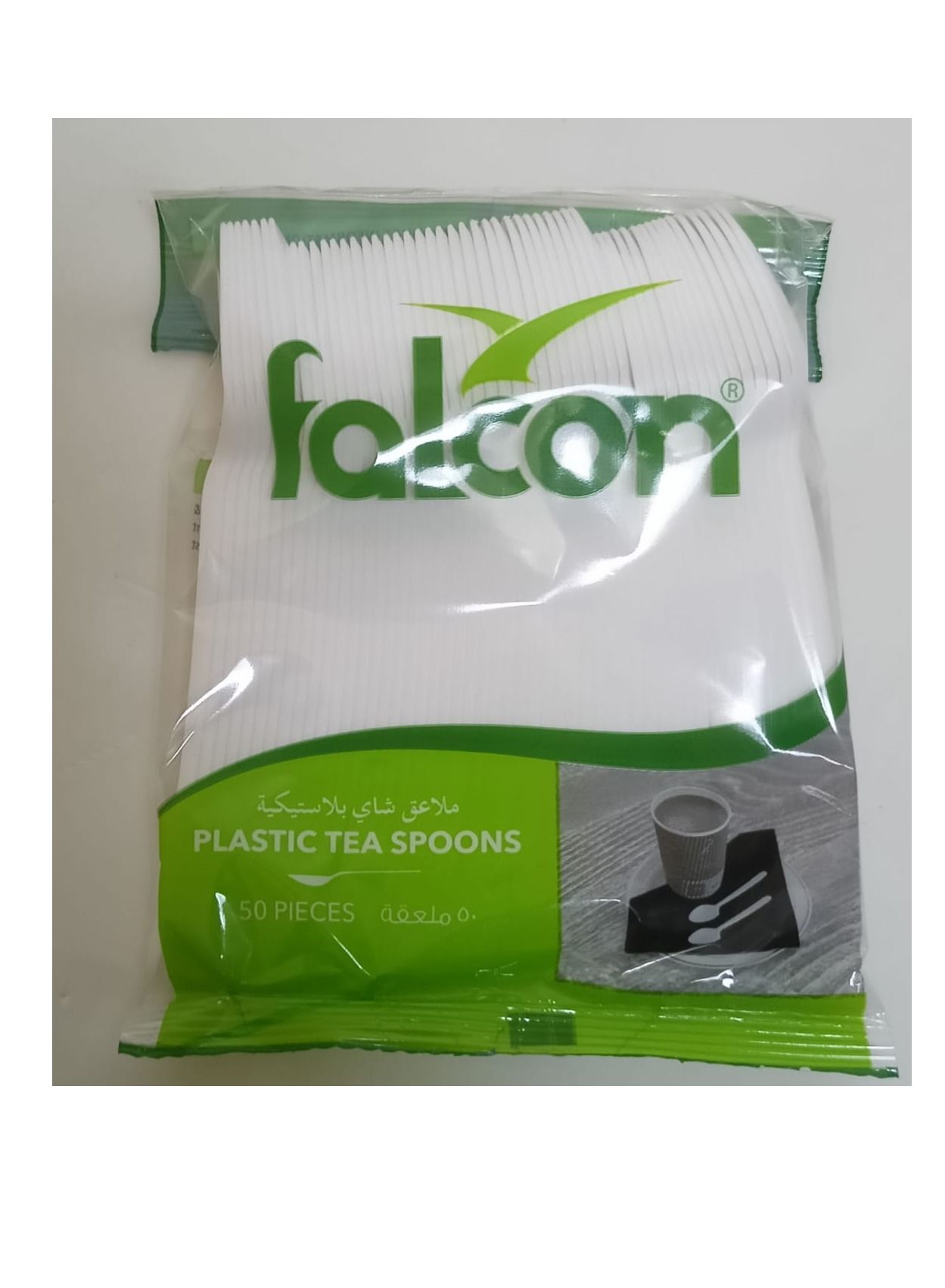 Falconpack Falcon 50 pcs Plastic Tea Spoons White price in Dubai, UAE ...