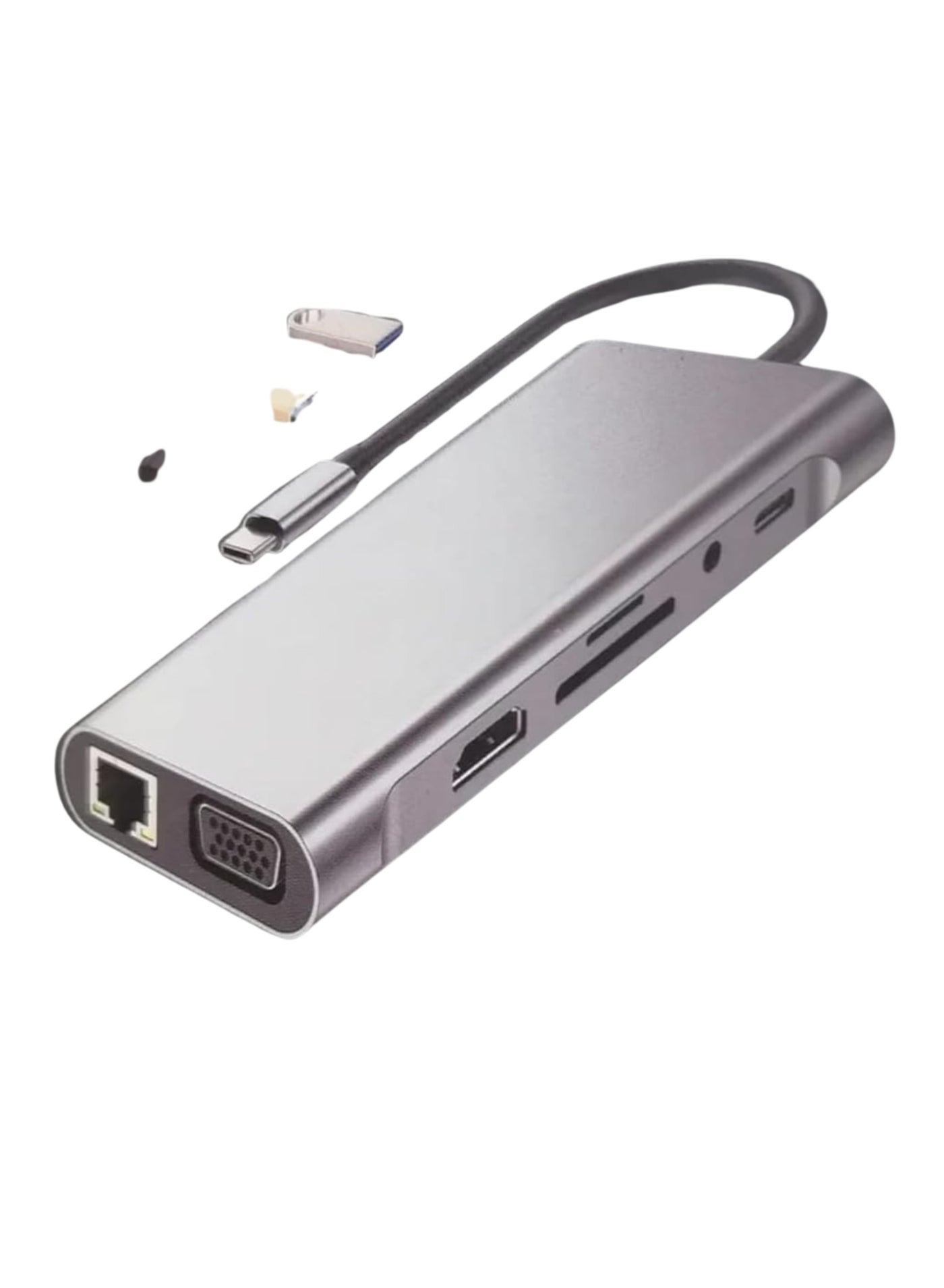 مواصفات و سعر Generic USB-C Multiport Adapter 11-in-1 Type-C Hub with ...