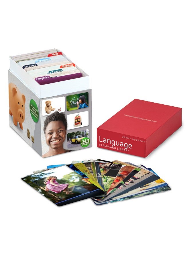 Picture My Picture Language Flash Card Library: Emotions Verbs ...
