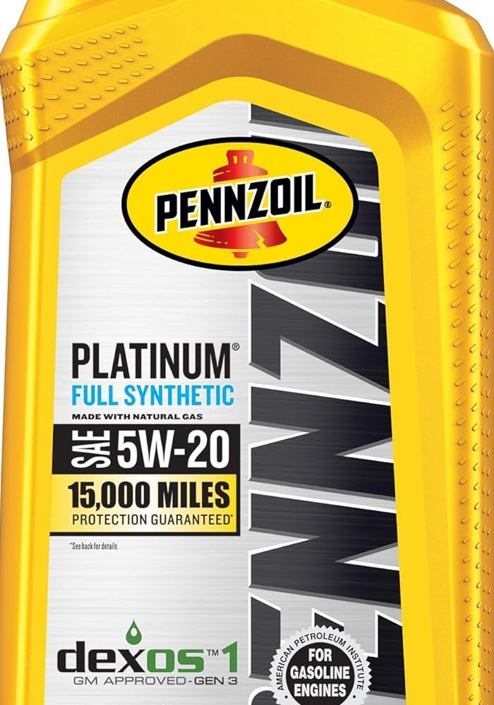 Pennzoil Platinum Full Synthetic 5W-20 Motor Oil - 1 Quart price in ...