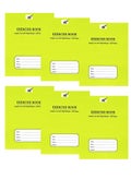 Psi 6-Piece Exercise Note Book Single Line Right Margin 200 Pages UAE ...