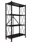 RDN 4 Tier Foldable Storage Shelf Unit Heavy Duty Storage Shelving Unit ...