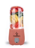 Toshionics Portable 4 Blade Juicer Personal Mixer Rechargeable With USB ...