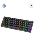 Magic-Refiner 62 Keys Mechanical Gaming Keyboard Anti-Ghosting 60% Mech ...
