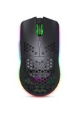 HXSJ Rechargeable Wireless Honeycomb Gaming Mouse Lightweight with 3200 ...