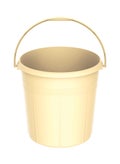 Cosmoplast Plastic Dx Bucket Ivory 5L KSA | Riyadh, Jeddah