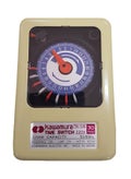 Kawamura Japanese Electric Timer Beige/Black/Red KSA | Riyadh, Jeddah