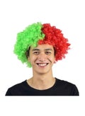 Generic World Cup Football Soccer Fans Wigs Green/Red KSA | Riyadh, Jeddah
