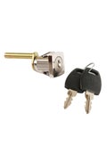 Generic Cabinet Drawer Cam Lock With Key Silver/Black 20millimeter KSA ...