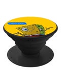 BP SpongeBob Printed Pop Socket Phone Holder Black/Yellow/Green KSA ...