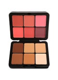 Red Apple 12-Shades Blusher And Contour Multicolour KSA | Riyadh, Jeddah