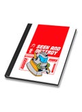 LIT Seek And Destroy Design Binded Notebook A4 Size Multicolour UAE ...