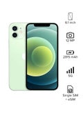 Apple iPhone 12 With Facetime 256GB Green 5G - International Specs UAE ...