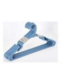 HOMEBOX 10-Piece Keatite Plastic Hanger Set Blue 22 x 0.7cm UAE | Dubai ...