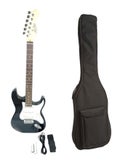 Mike Music Electric Guitar With Accessory Set 40 Inch Multicolour Vinyl ...