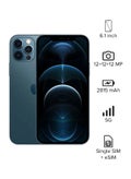 Apple iPhone 12 Pro With Facetime 512GB Pacific Blue 5G - International ...