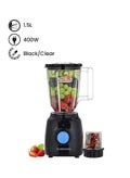 Olsenmark 2-In-1 Large Capacity Countertop Blender Set 1.5 L 400 W ...