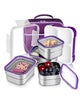 Yooyee Stainless Steel Lunch Box for Kid School, Insulated Bento Lunch ...