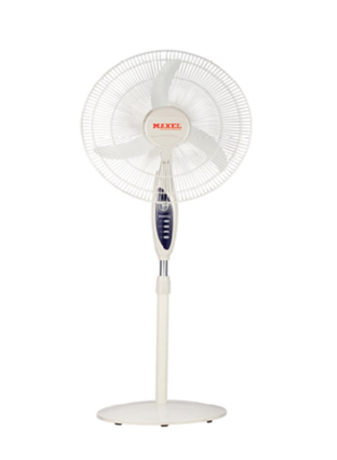 Maxell 3-Speed Electric Stand Fan 100W 18 Inch 100.0 W VS5A-45 White ...